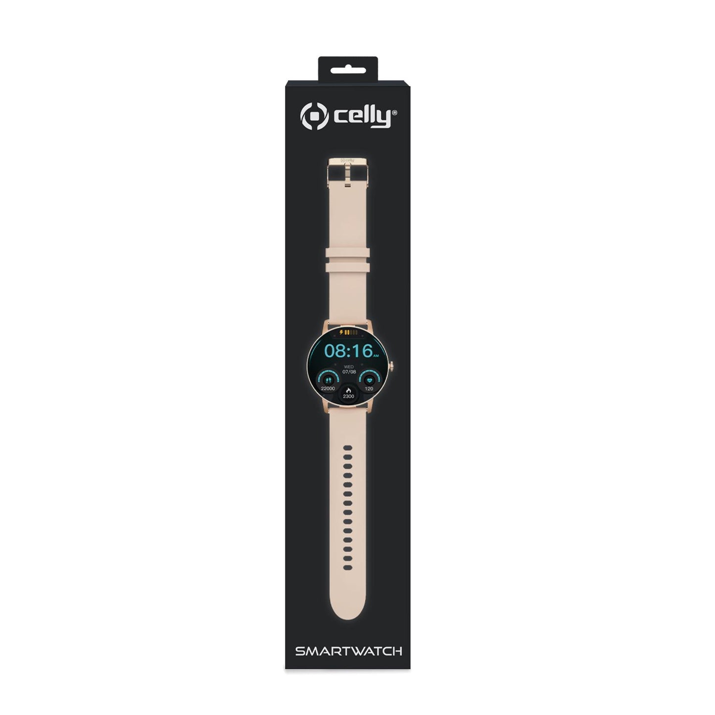 Smartwatch TrainerRound2 Rosa Celly – Seguitel.it